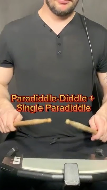Warm up - Paradiddle-Diddle + Single Paradiddle 🔥 - YouTube