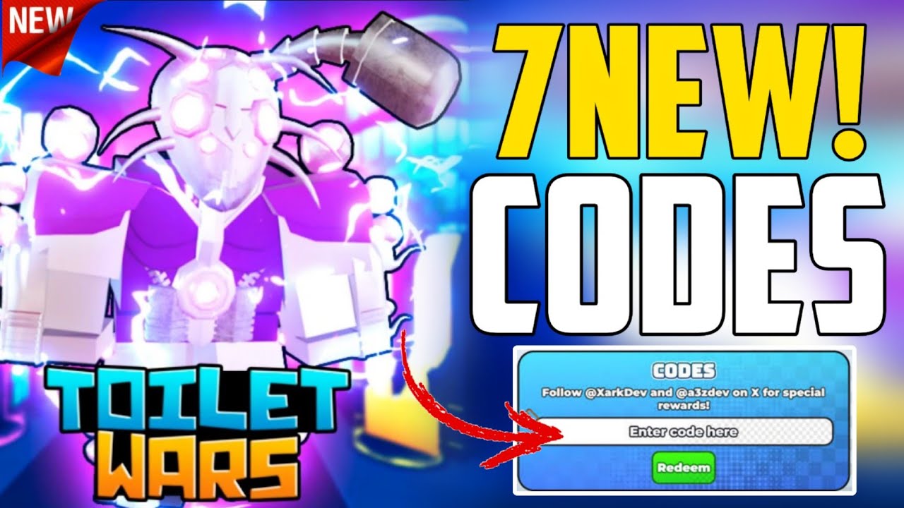 *NEW UPDATE* ALL WORKING CODES FOR TOILET WARS TOWER DEFENSE ! ROBLOX ...