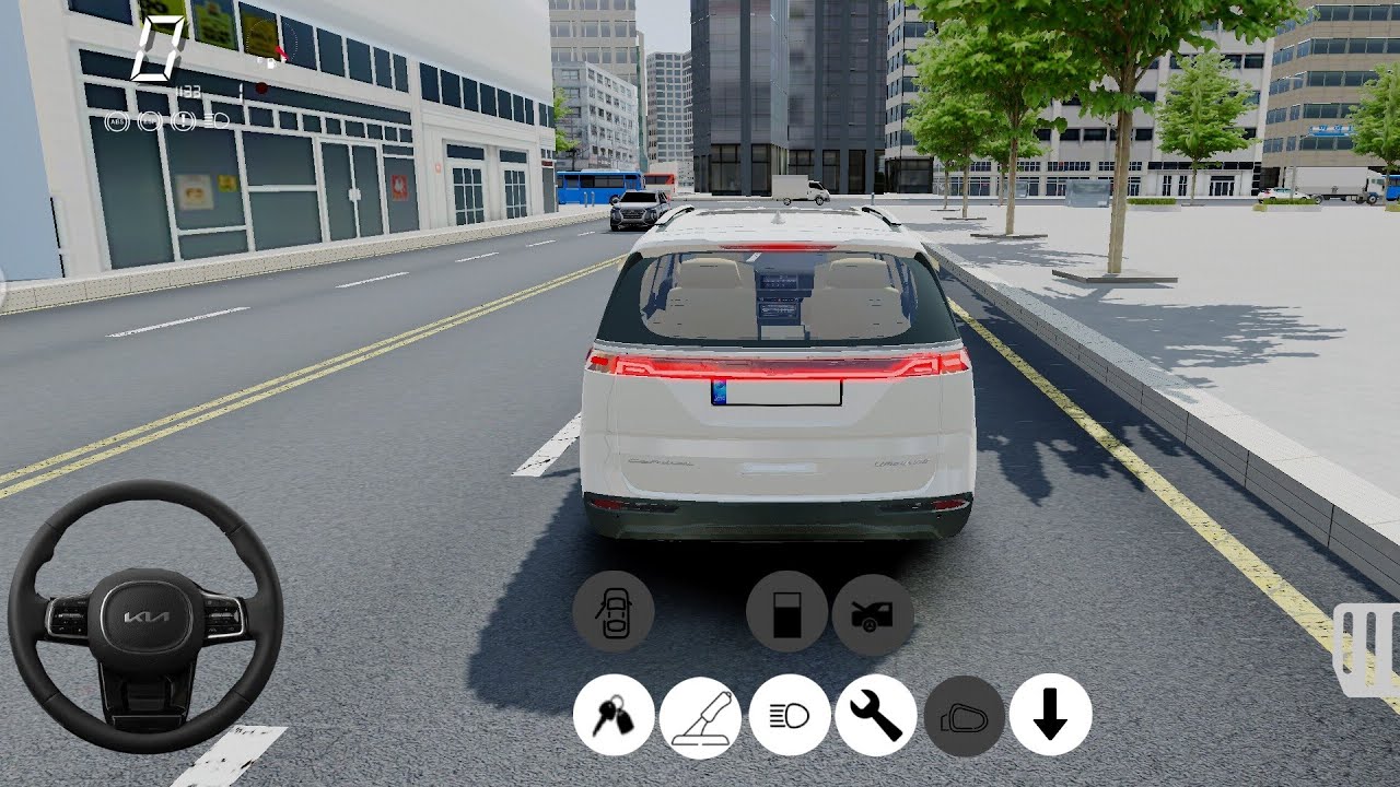 New suv car driving in city 3d driving project Seoul gameplay - YouTube