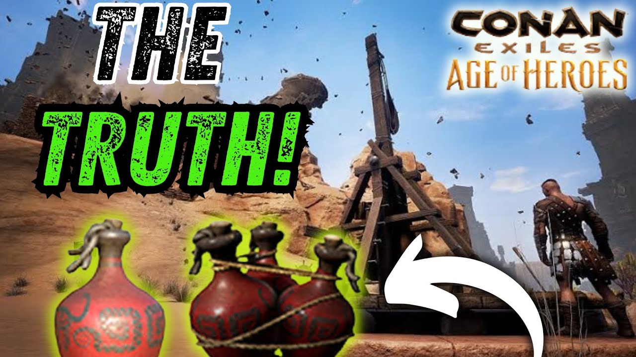 The truth about explosives! Conan Exiles Age of Heroes - YouTube