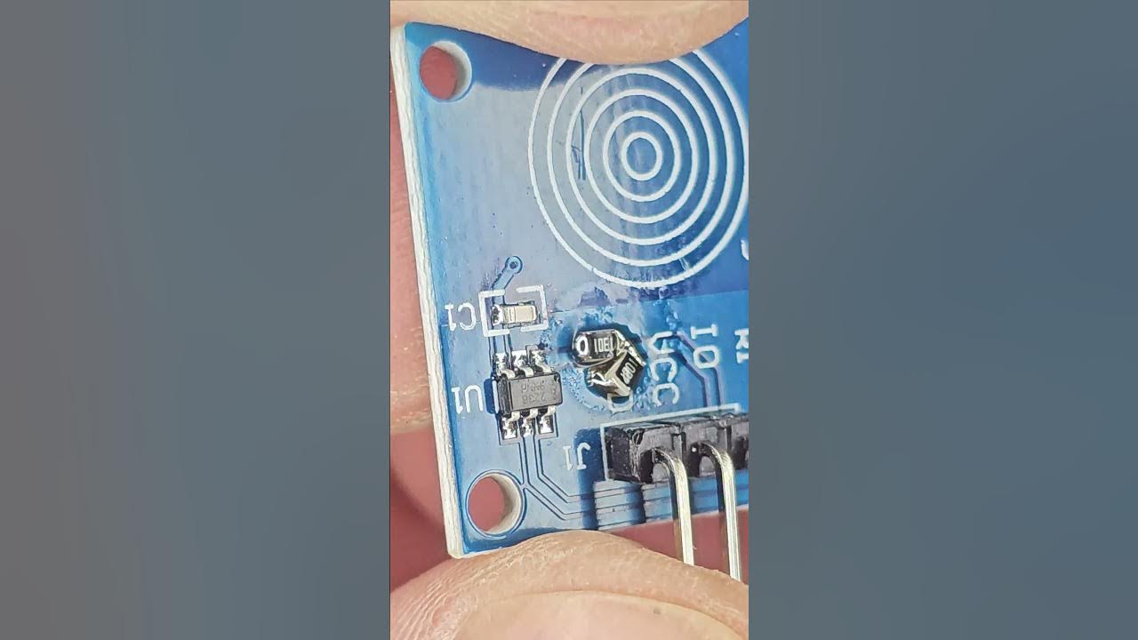 TTP223 touch sensor - Arduino Support - YouTube