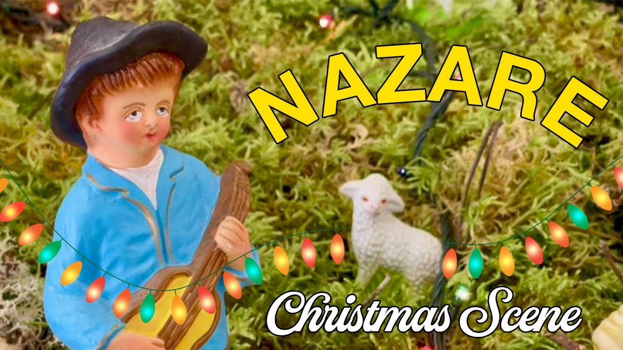 SITIO CHRISTMAS SCENE EXHIBIT at the Nazare Elevator/Funicular Station ...