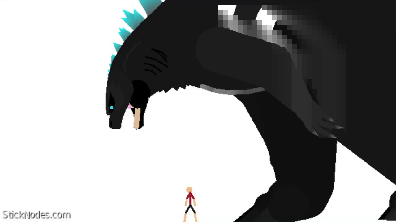 Godzilla eats a person - YouTube