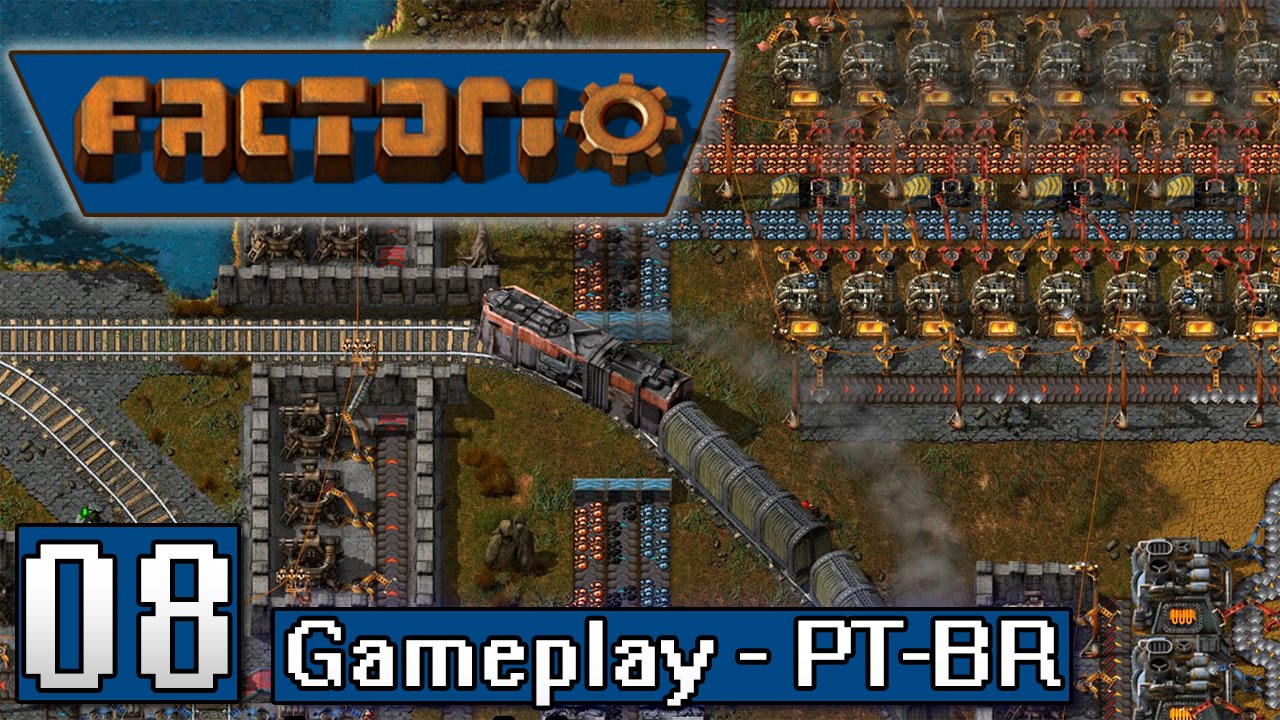 Factorio - Speed Run Arrumando Fabrica - Parte 8 [PT-BR] - YouTube