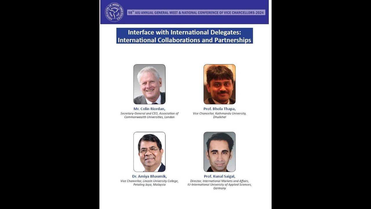 Live Streaming-Interface with International Delegates: International ...