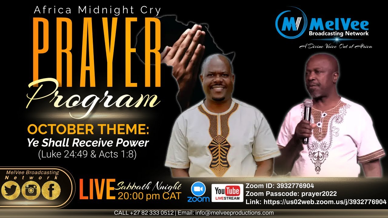 ️️🔴 LIVE - AFRICA MIDNIGHT CRY PRAYER PROGRAM - 29 OCTOBER 2022 (You ...