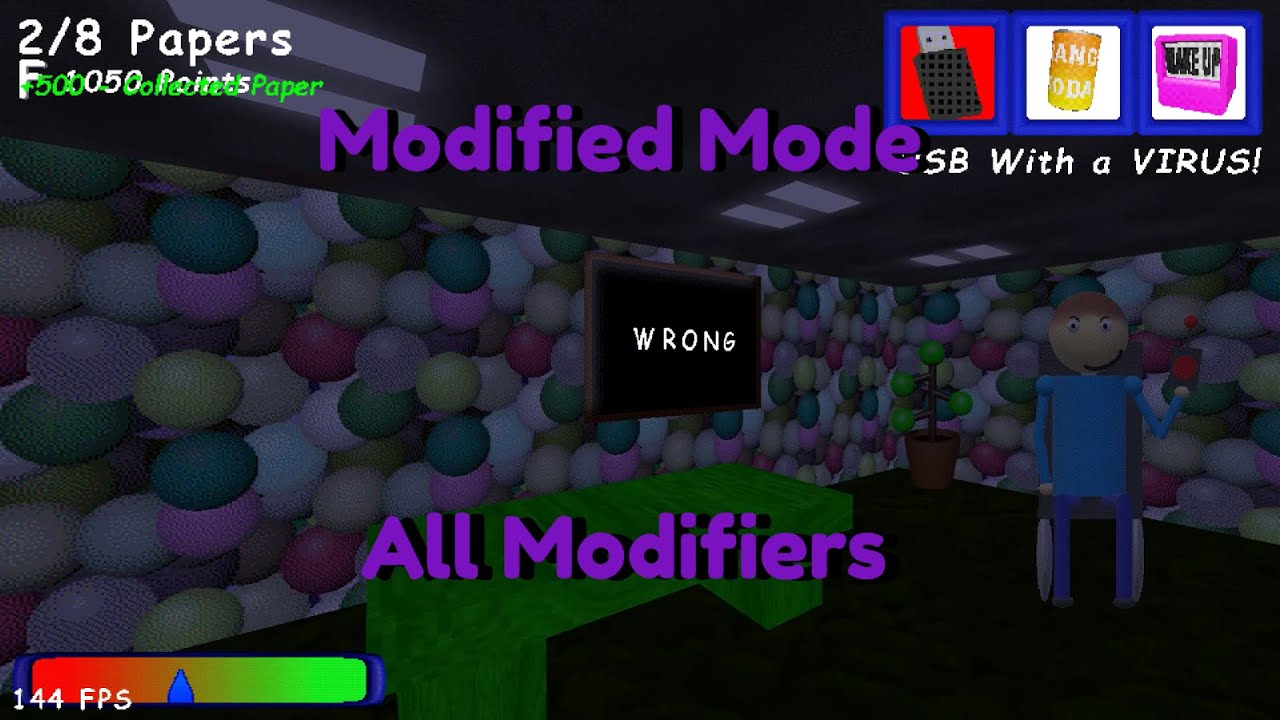 Modified Mode (All Modifiers) | Dave's Fun Algebra Class: Remastered ...