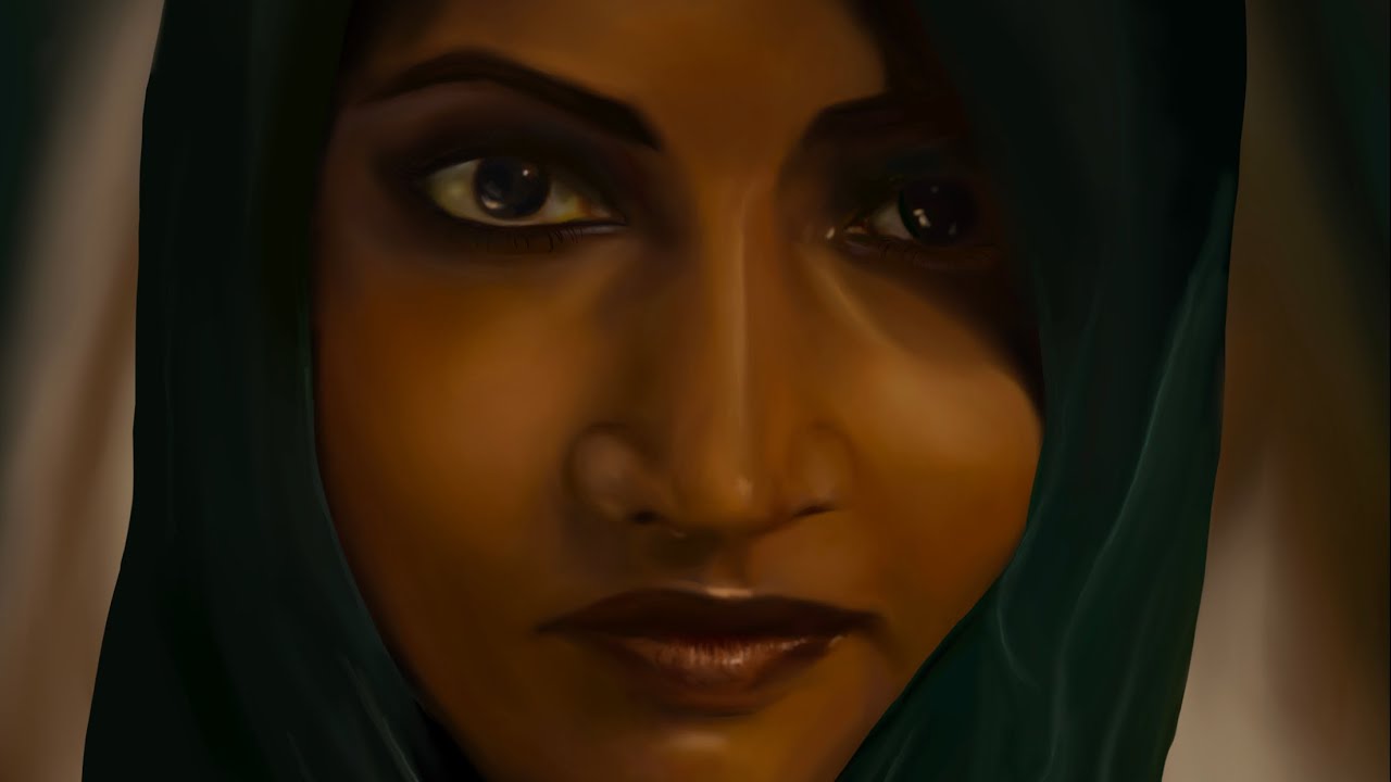 Speed Painting | Amita Suman as Inej Ghafa | Shadow and Bone / Six of ...