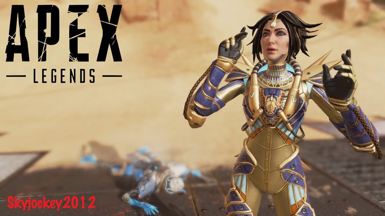 Apex legends all finishers on Revenant (Frost Ancient) (request) - YouTube