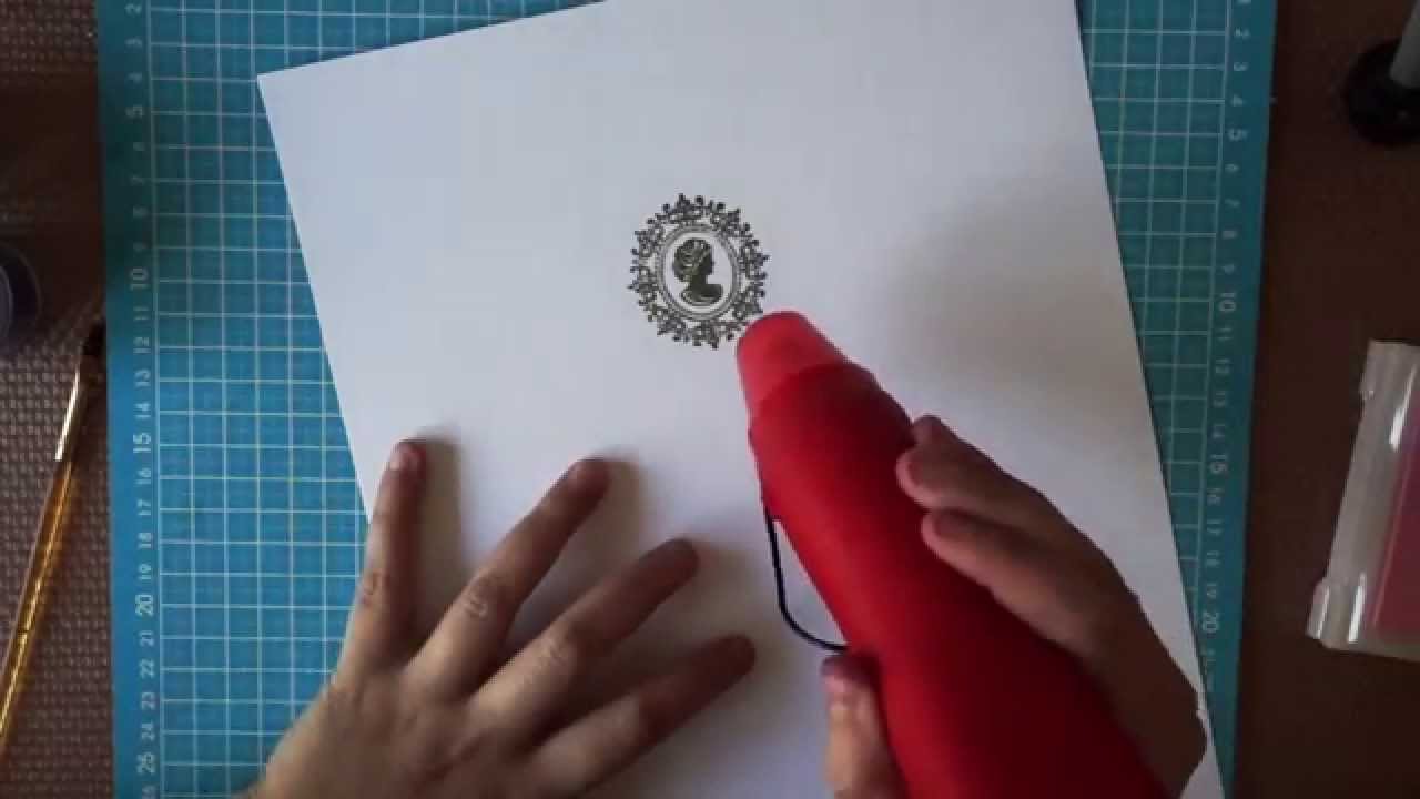 DANDO RELIEVE CON ¿EMBOSSING? | papeldecesta