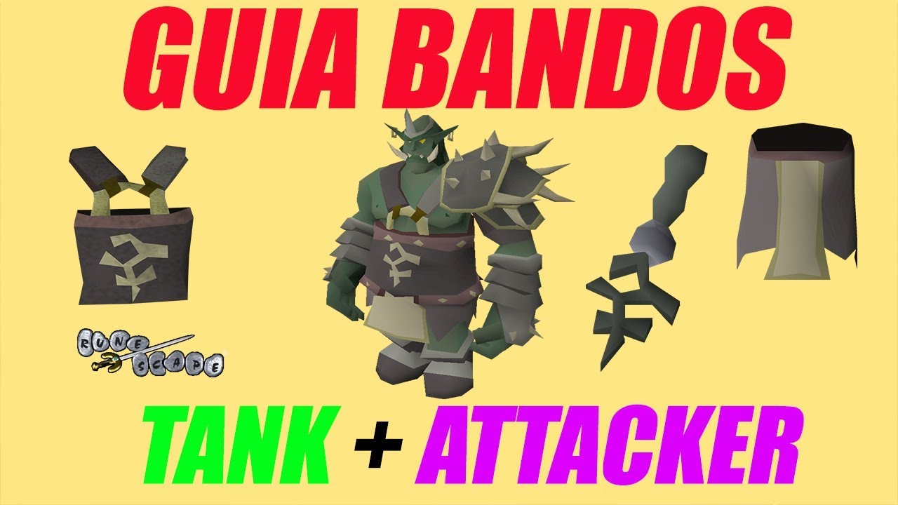 [OSRS] GENERAL GRAARDOR (bandos godwars) GUIA completa // TANK ...