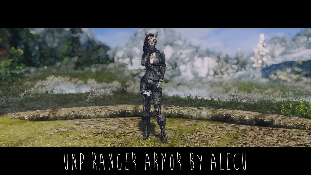 Skyrim Mod | UNP Ranger Armor - YouTube