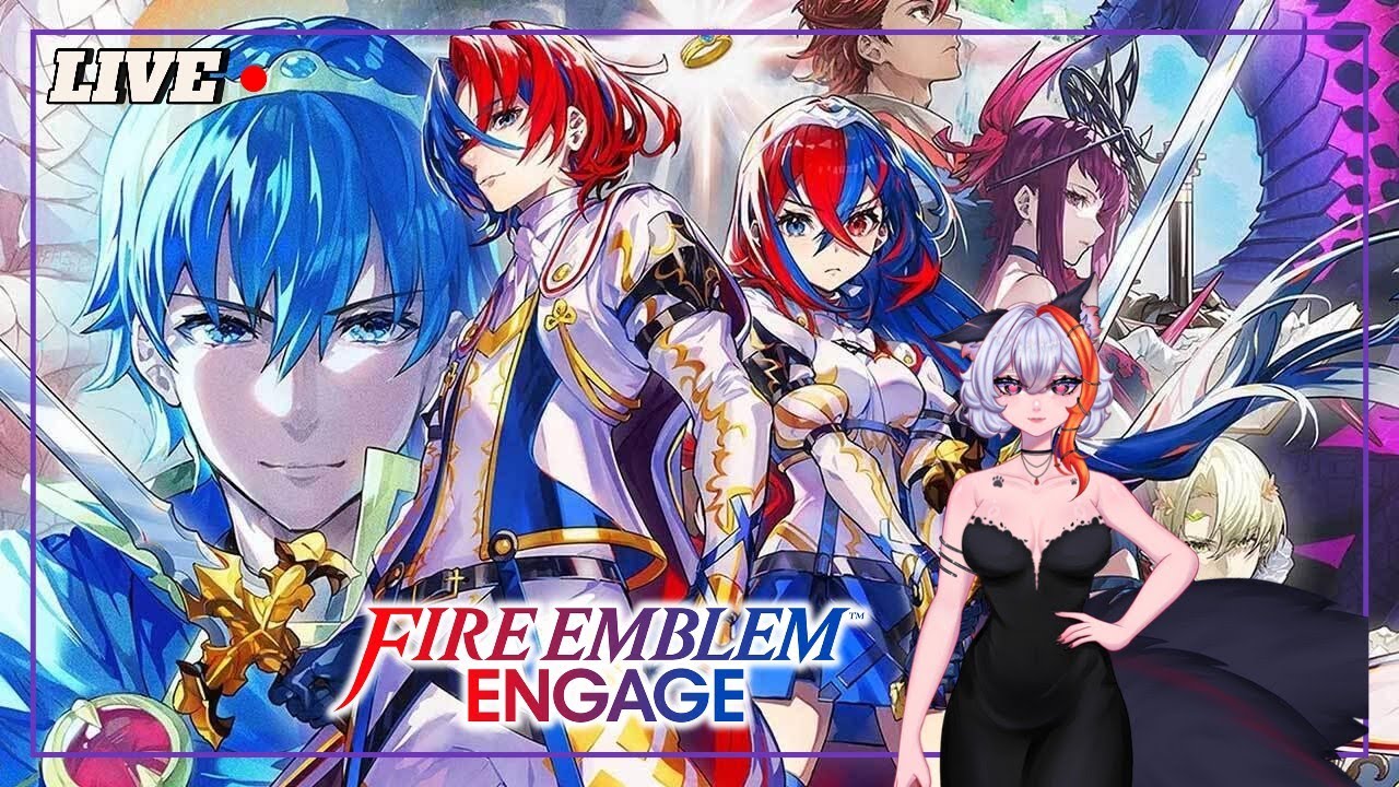 Dia 04 - Fire Emblem Engage com muitas PESSOAS MARAVILHOSAS! - YouTube