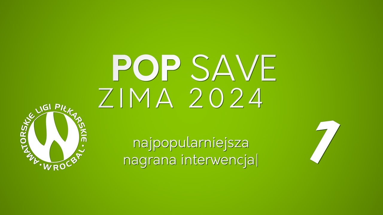 Pop Save - zima 2024 #1 - YouTube