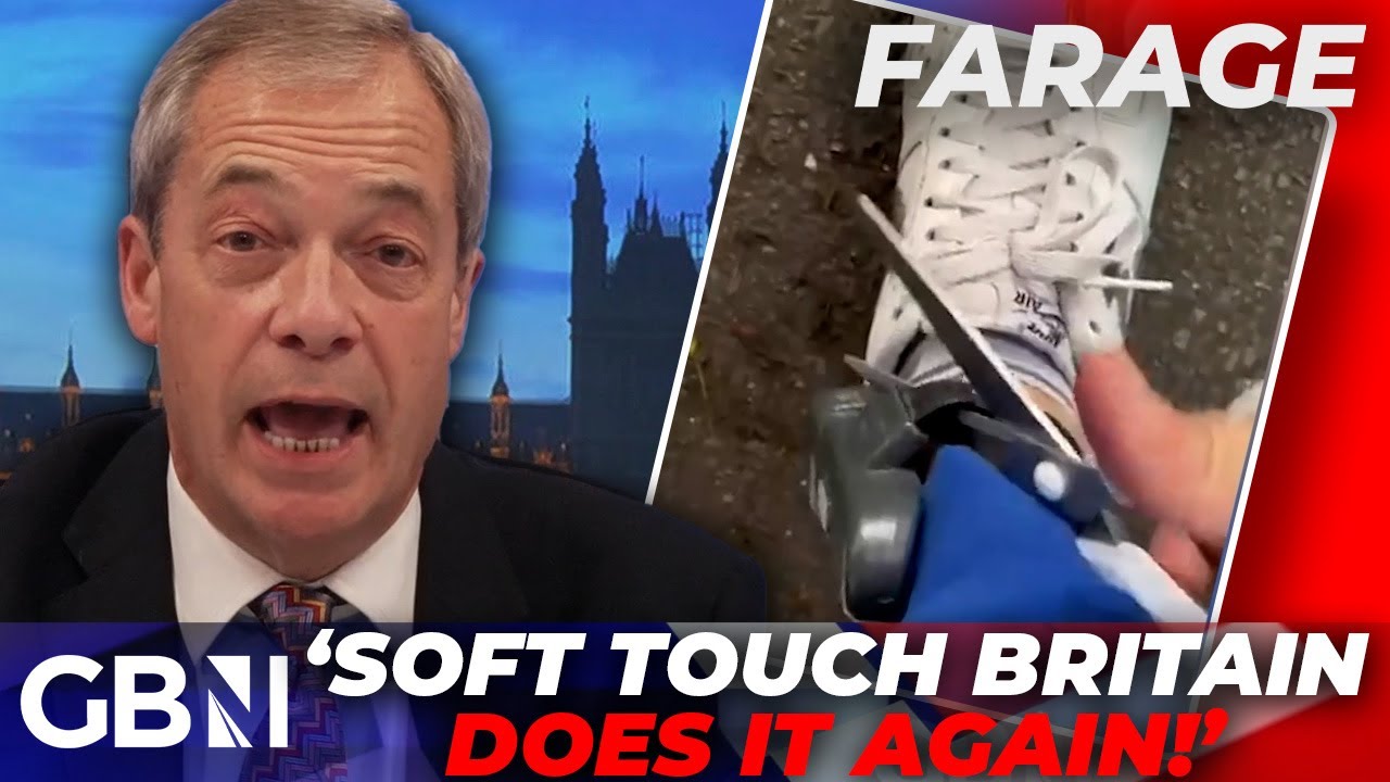 'These people are DANGEROUS' | Nigel Farage REELS as migrants elude Home Office by cutting tags ...