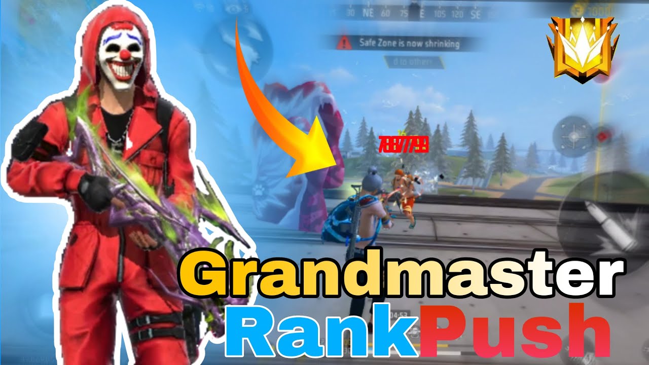 GRANDMASTER RANK PUSH WITH BR RANK HEADSHOT GAMEPLAY 🤯 - YouTube