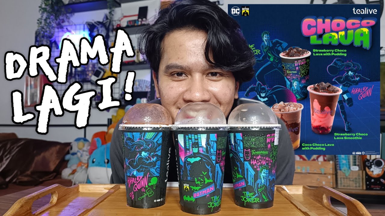 [BARU] TEALIVE CHOCO LAVA | TEALIVE Malaysia x DC COMICS, THE JOKER - YouTube