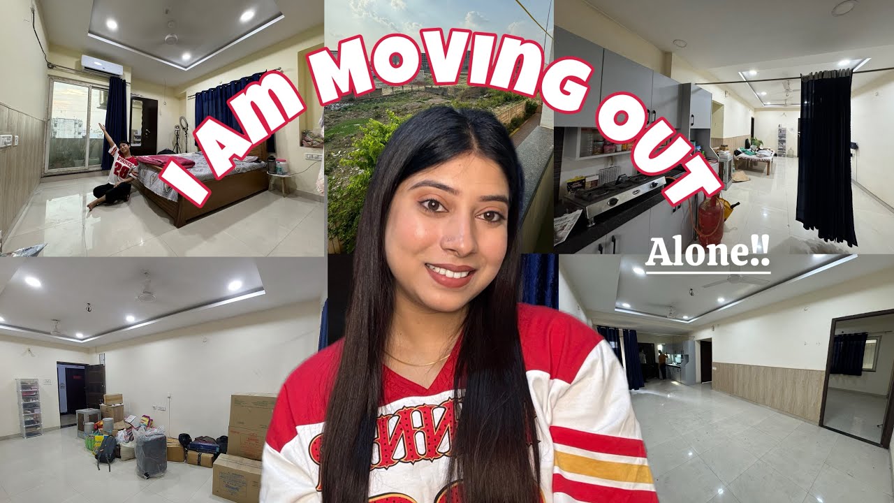 Move-in vlog | house tour ️| Rent details | Why I am moving alone ...