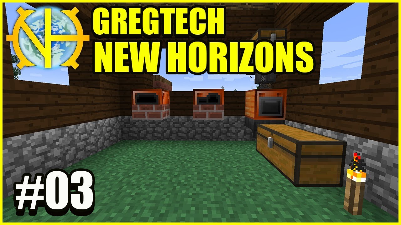 GregTech: New Horizons #03 - Welcome To The Steam Age - YouTube