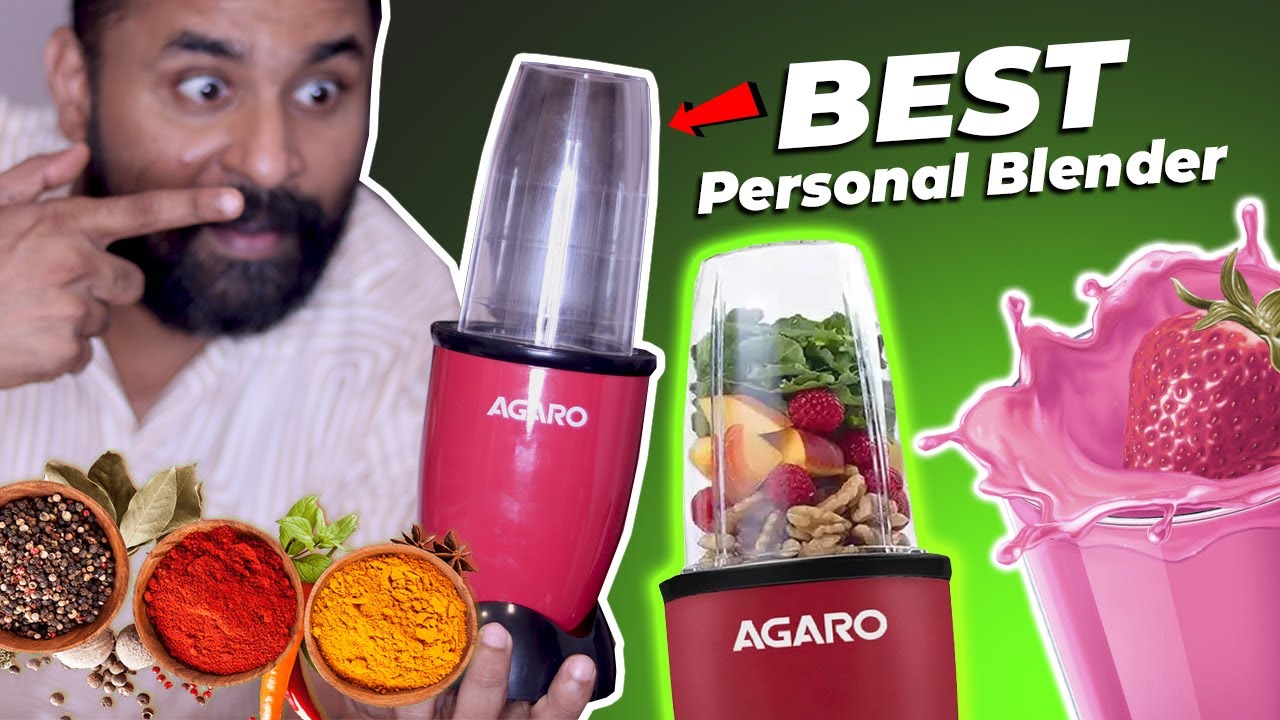 Agaro 3 Jars Personal Blender Working and Review | 400W | Best Blender ...