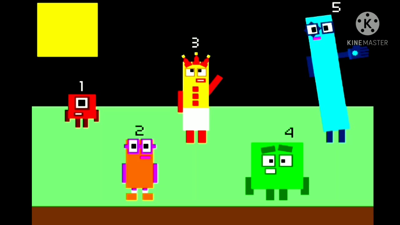 just a retro remix of numberblocks band - YouTube