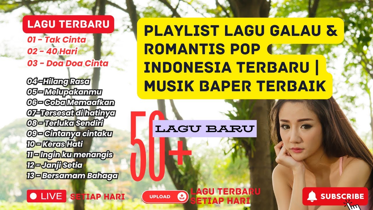 Lagu Sedih Galau Terbaik | Musik Pop Indonesia Paling Baper #sedih # ...