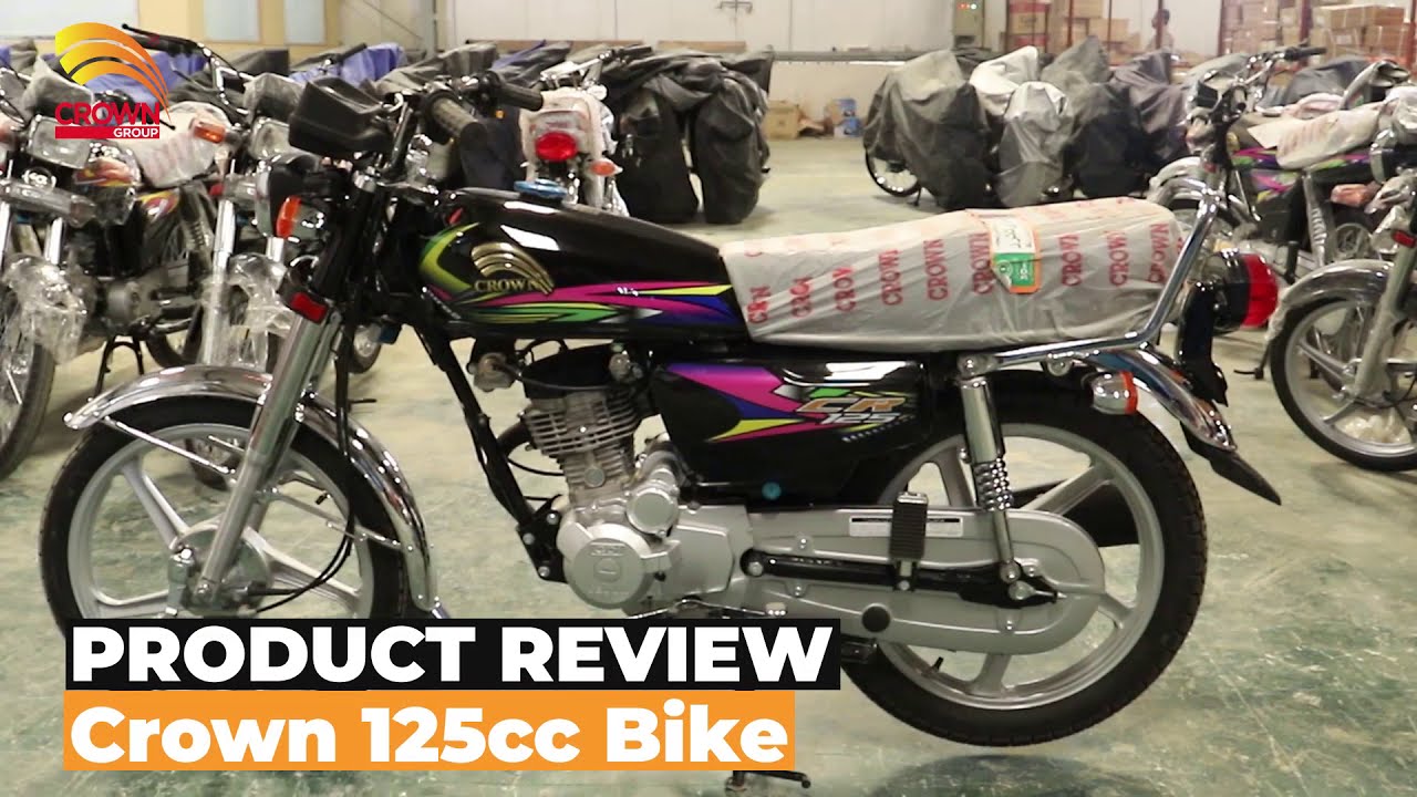 CROWN 125cc Motorcycle | Product Review | Crown Motorcycles | Order Now ...
