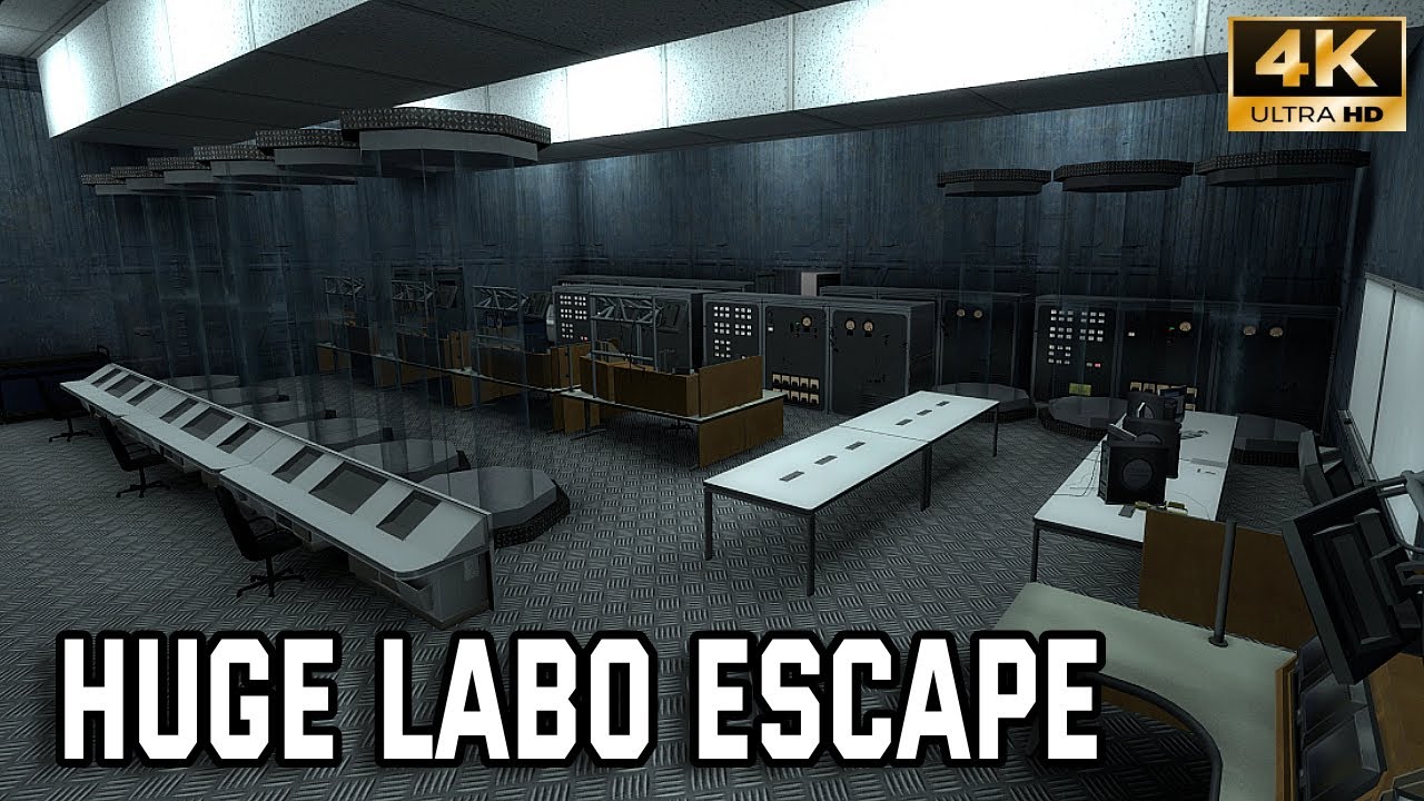 CS:GO Zombie Escape - ze_huge_labo_escape_b1_3 - on PSE [4K UHD] - YouTube
