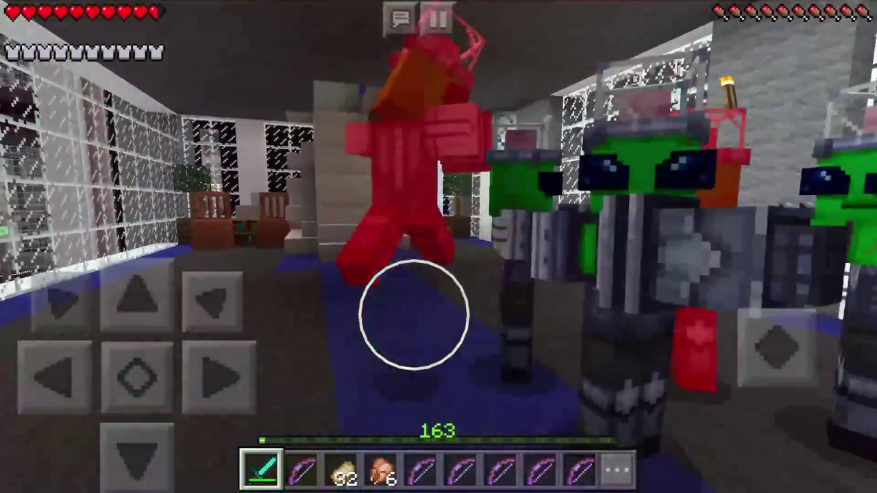 MCPE SHOWCASE OF ALIEN INVASION!!!(Minecraft PE Aka Minecraft Pocket ...