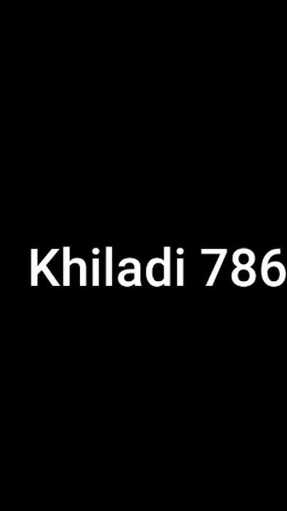 Khiladi 786 bgm - YouTube