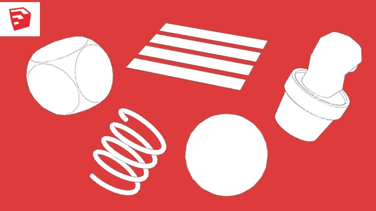 Improve your Sketchup Skills | Advanced Exercises - YouTube