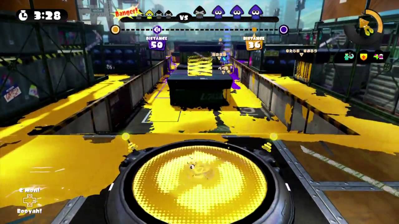 Splatoon: Tower Control Gameplay 2 - YouTube