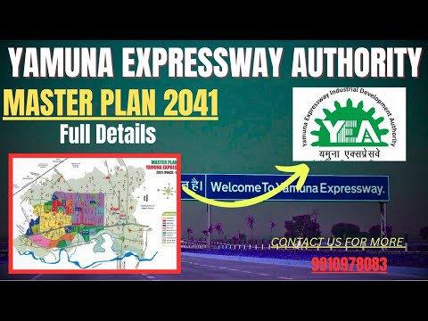 Yamuna Expressway Master Plan Phase -1 2041 | New Launch Update | yeida Master Plan 3031# ...