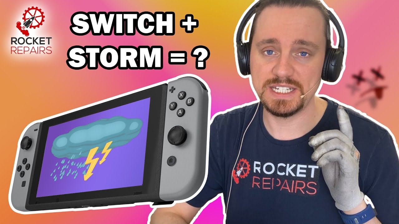 CAN A NINTENDO SWITCH SURVIVE A RAIN STORM? Nintendo Switch Liquid ...