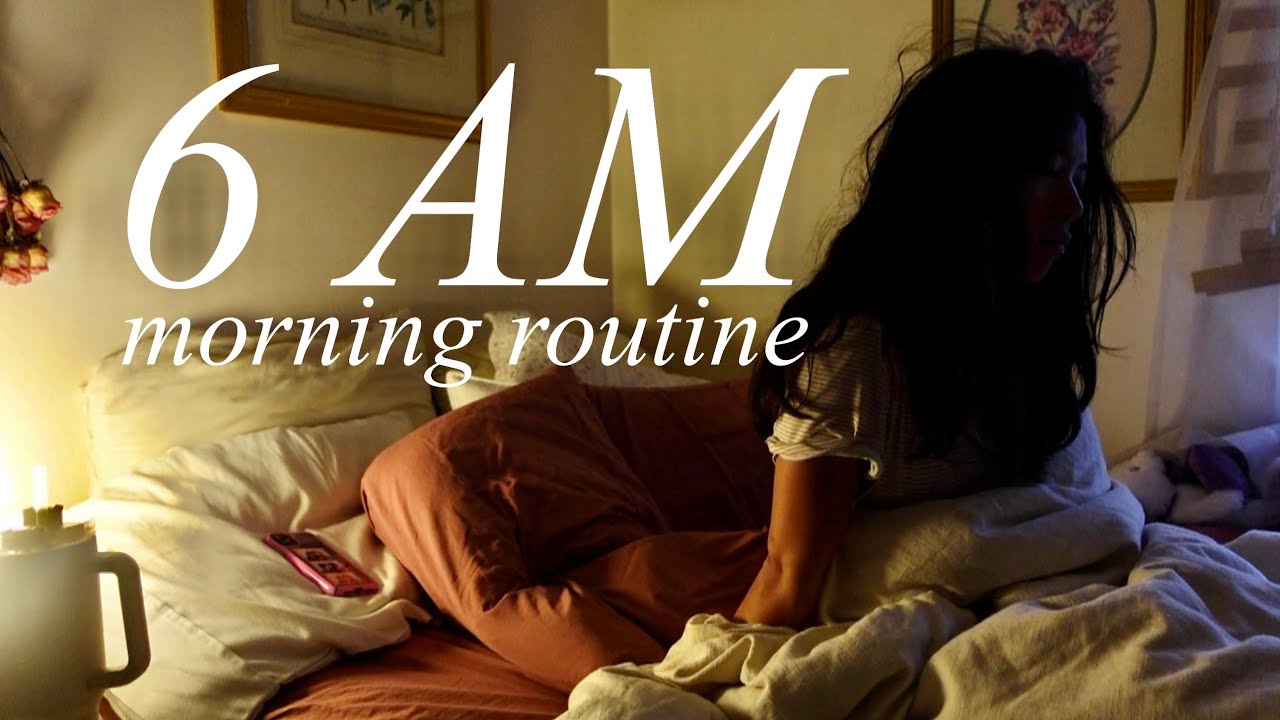 woke up at 6 AM | morning routine - YouTube