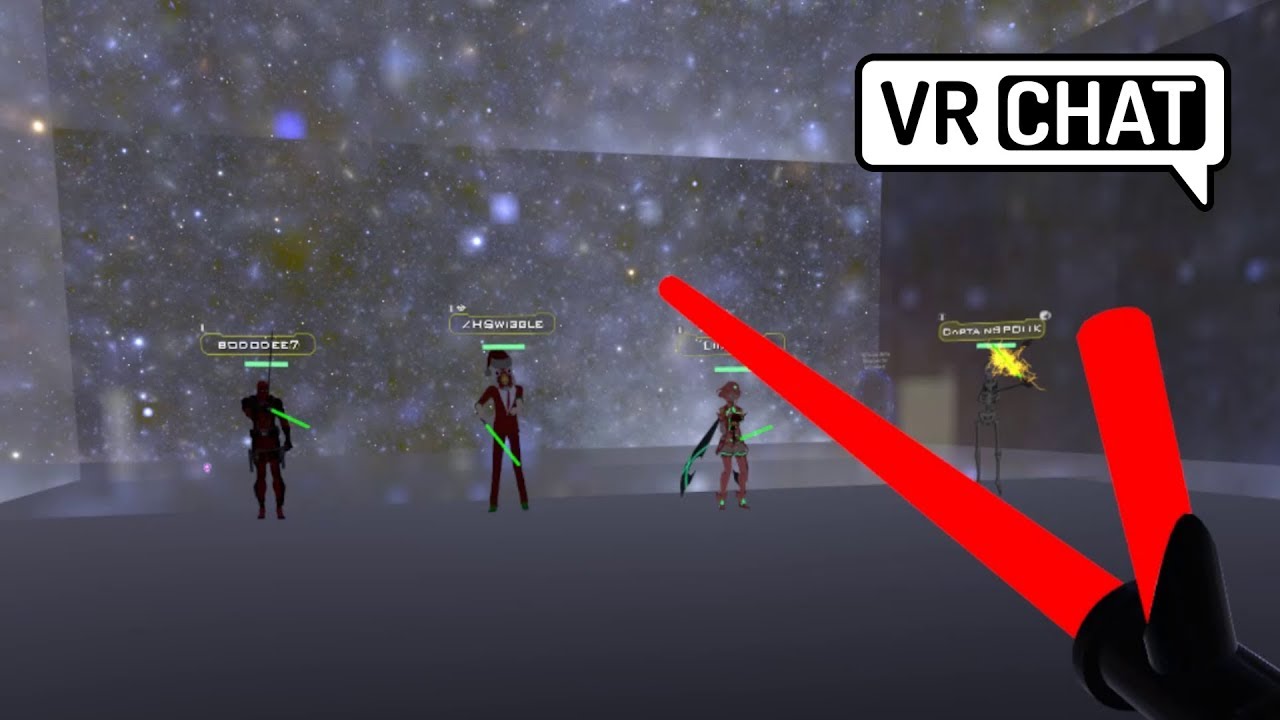 [VRChat] Never tell me the odds! (Lightsaber tournament) - YouTube