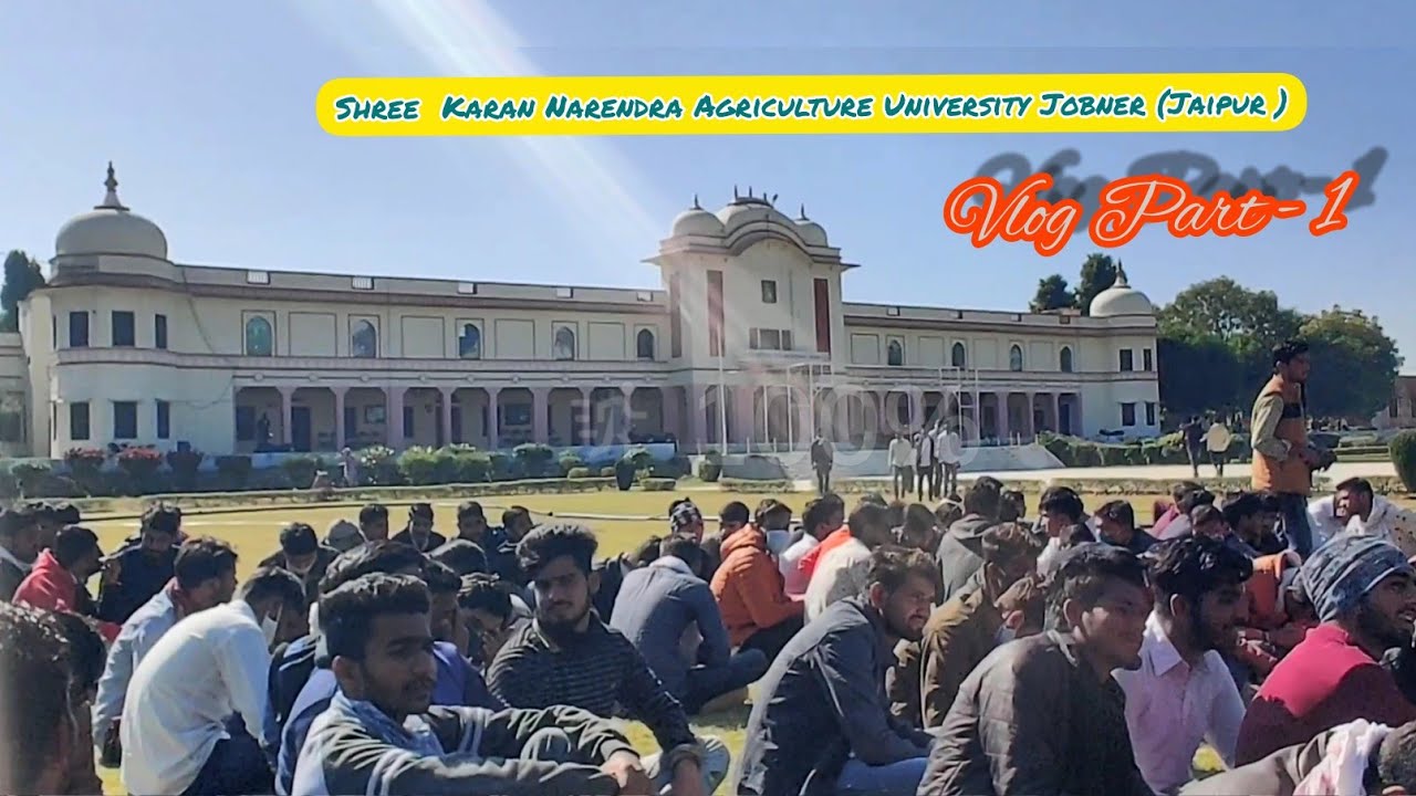 Tour Of SKNAU (Shree Karan Narendra Agriculture University Jobner ...