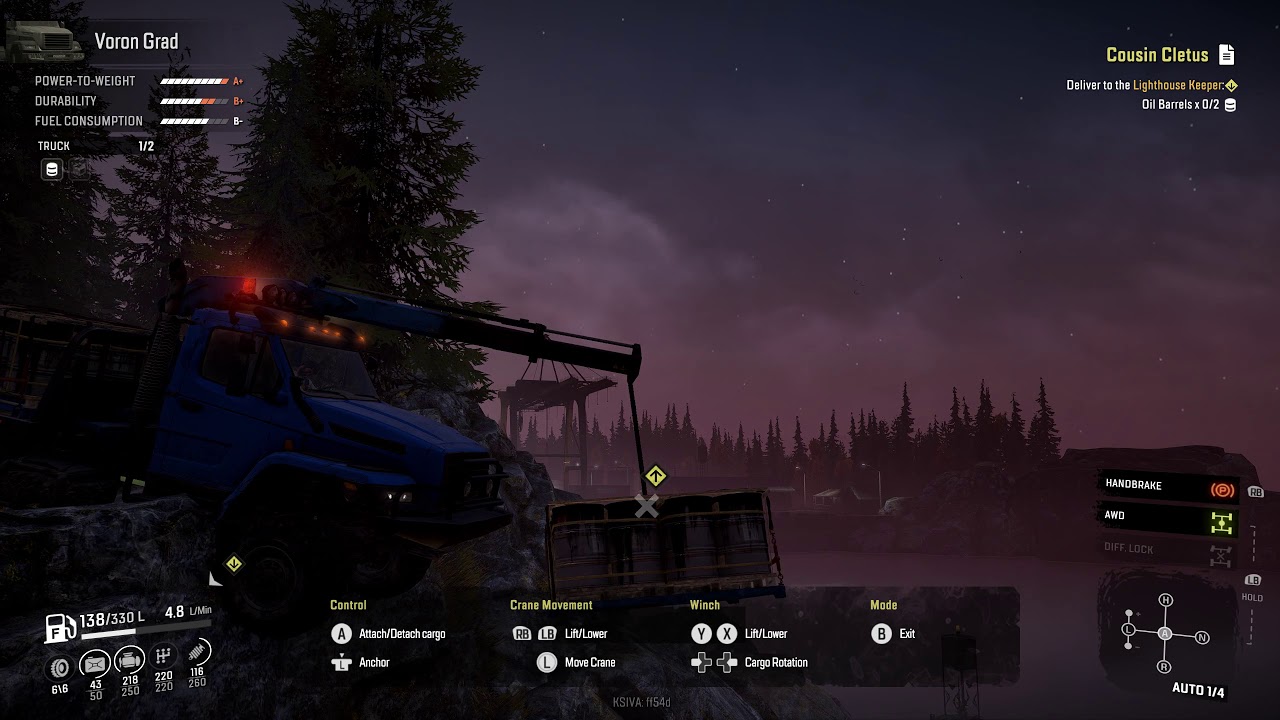 SnowRunner Cousin Cletus last oil barrel - YouTube