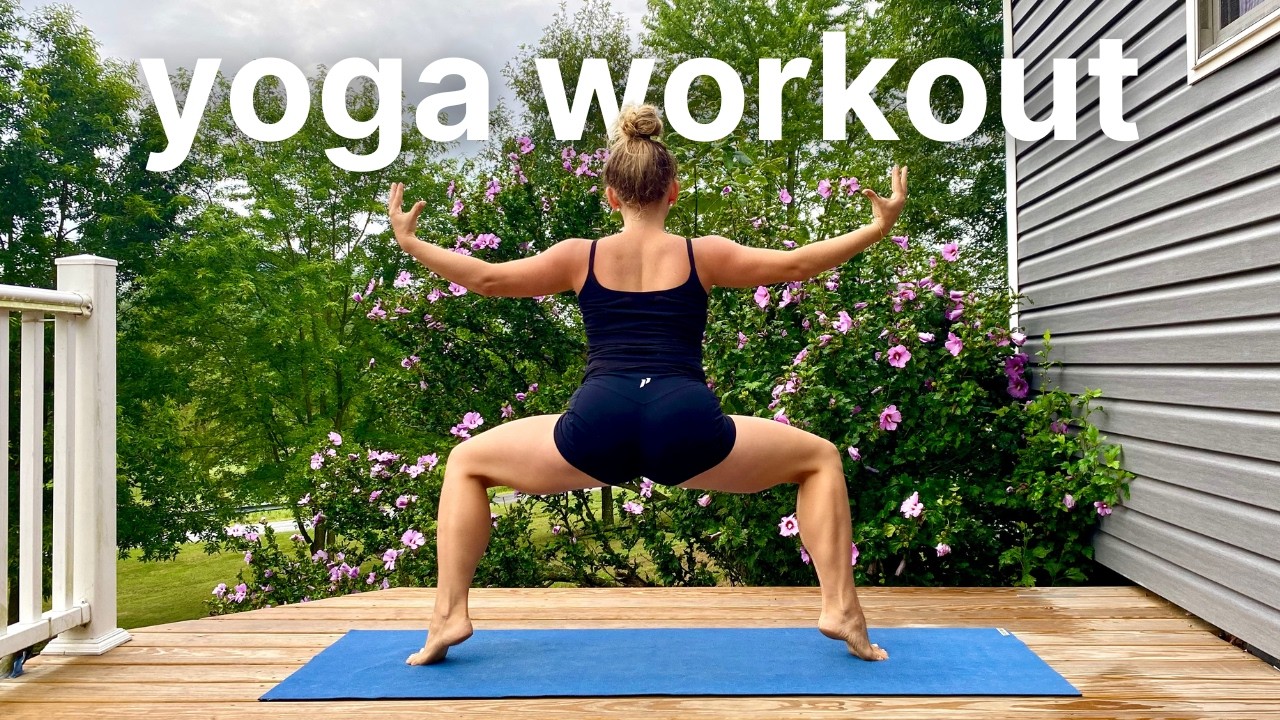 15 Minute Full Body Yoga Workout - YouTube