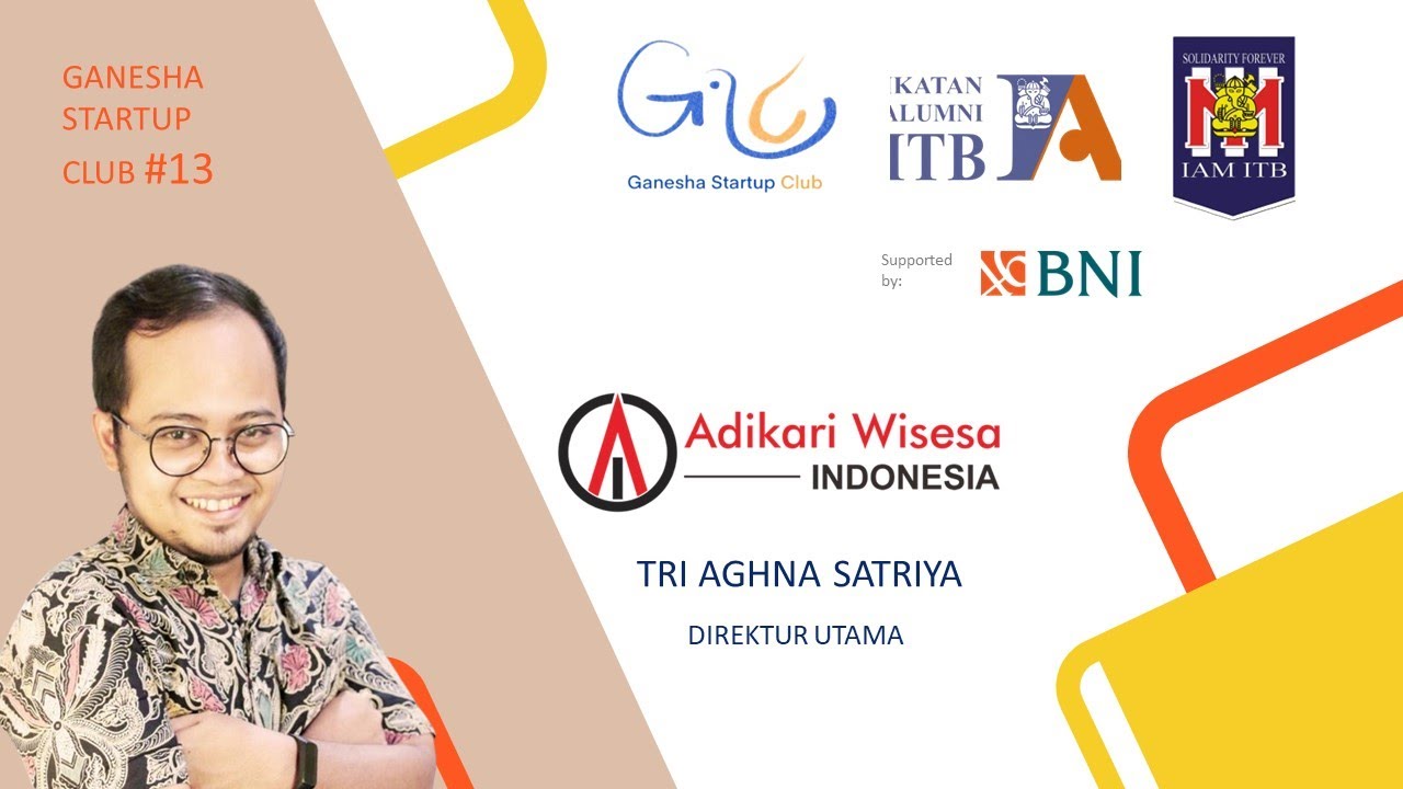 Adikari Wisesa : Pengembang Smart Maintenance | GSC Main Series - YouTube