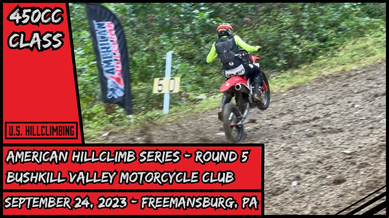 450cc Class - 2023 American Hillclimb East Series Round #5 Freemansburg ...