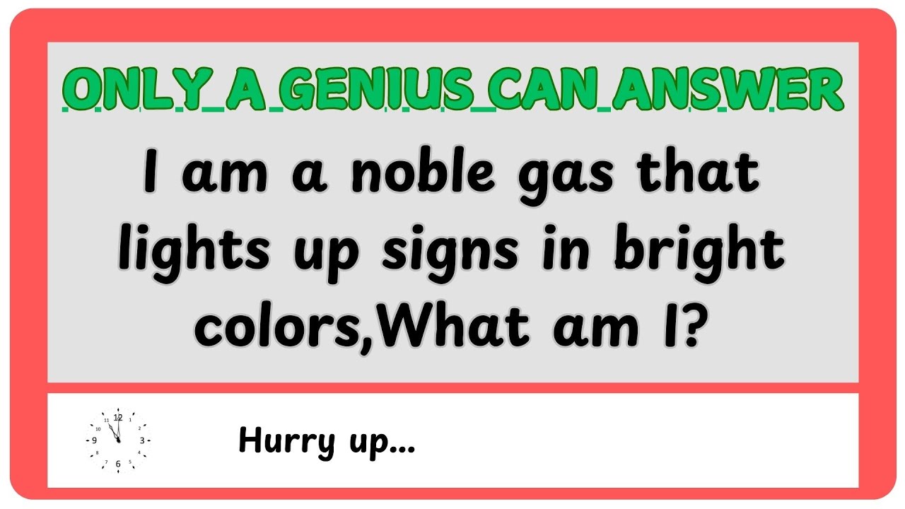 ONLY A GENIUS CAN ANSWER THESE 5 SCIENCE RIDDLES - YouTube