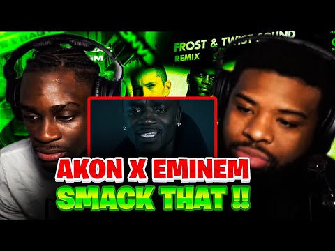 BabanTheKidd FIRST TIME reacting to Akon - Smack That ft. Eminem!! Akon ...