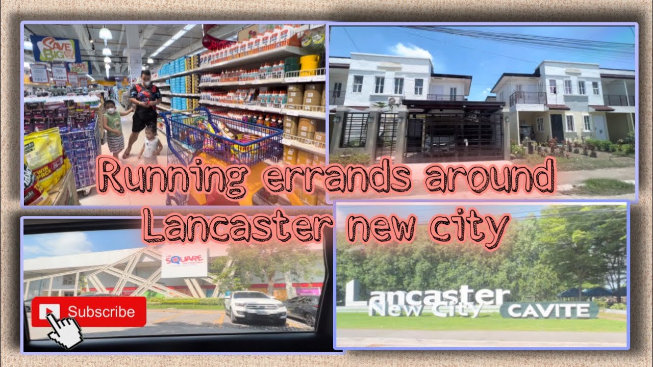 RUNNING ERRANDS AT LANCASTER NEW CITY VLOG #086 - YouTube