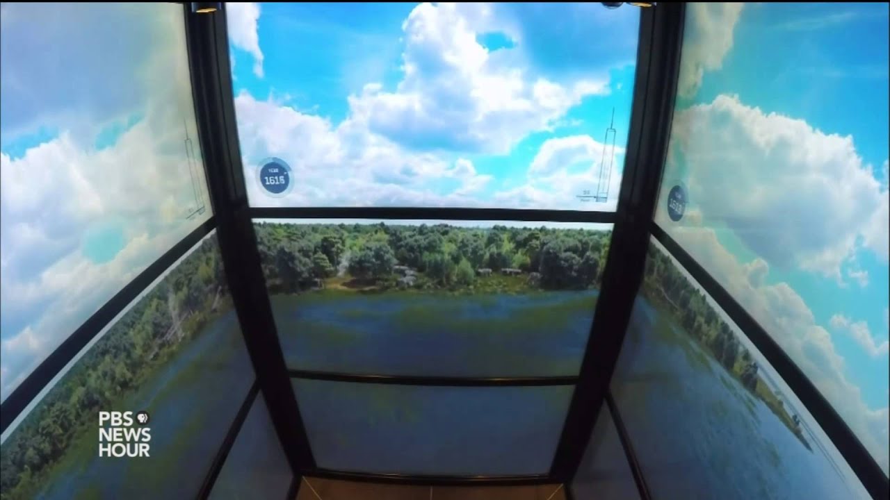 Take an elevator ride back in time - YouTube