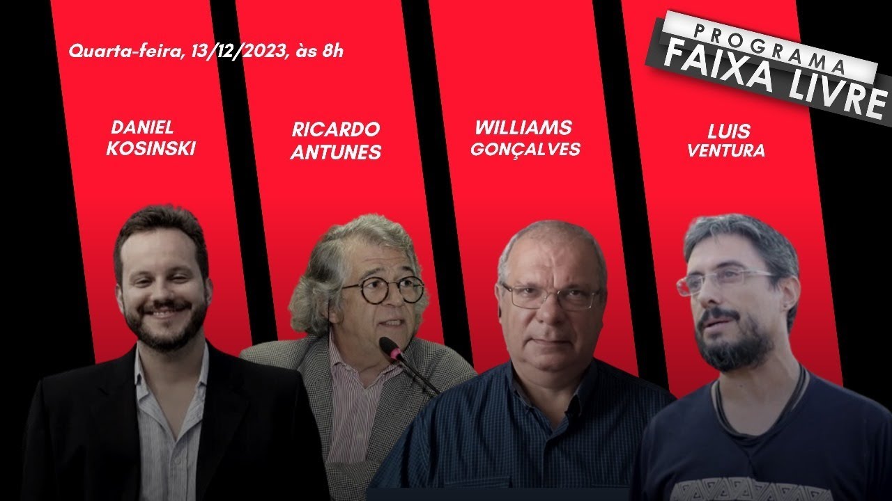 Faixa Livre 13.12.2023 | Daniel Kosinski, Ricardo Antunes, Williams ...