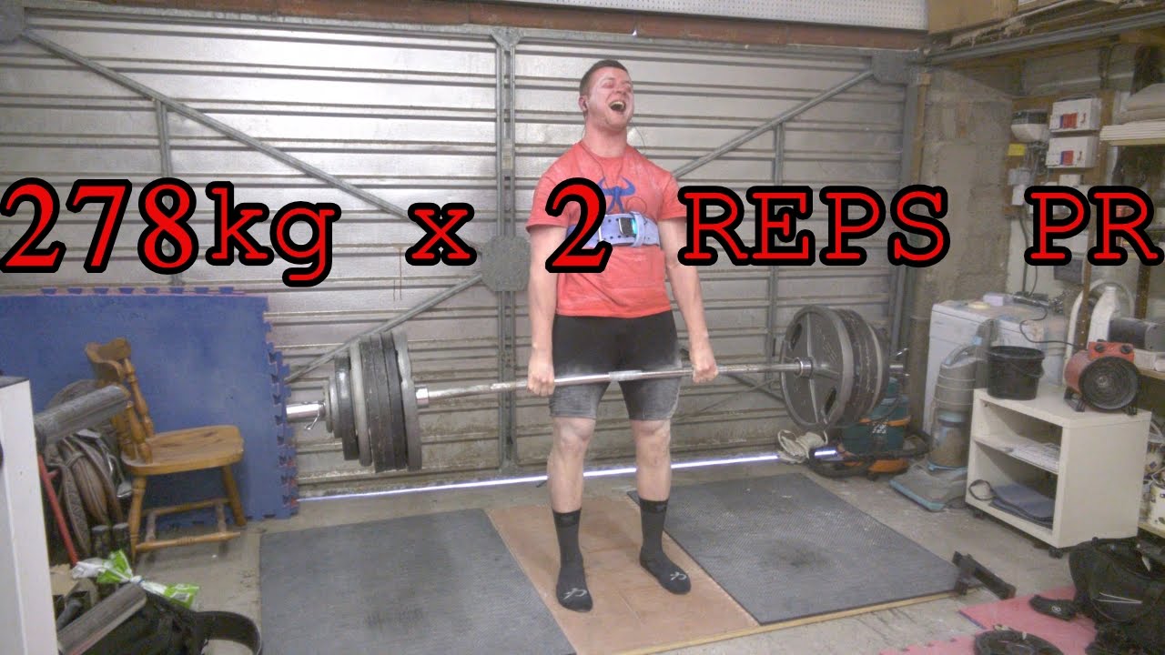278kg/611lbs DEADLIFT PR @ 20 Years Old - YouTube