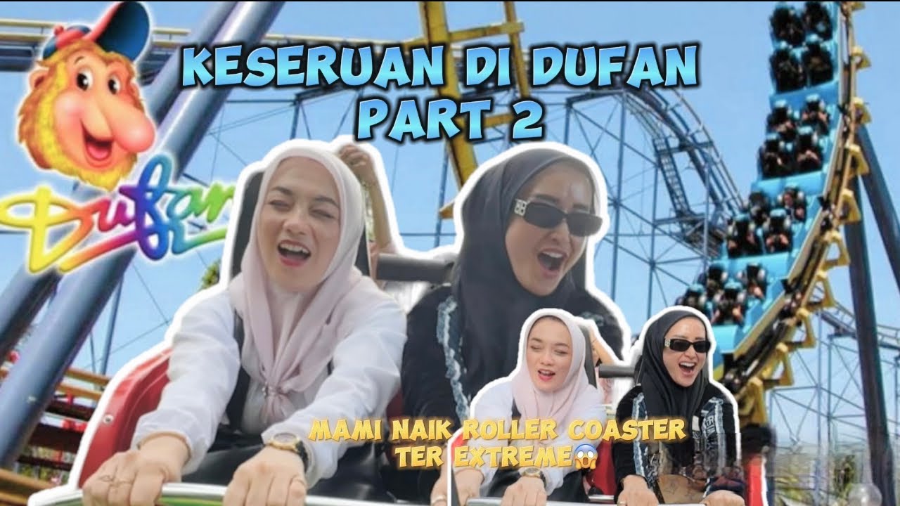 Papi Aw Asep Wawan Bawa Baby Tha & Dadan Dalang family main ke Dufan ...