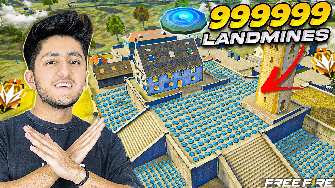 10 Million Landmines In One Match 1 vs 40 Only Landmine Challenge ...