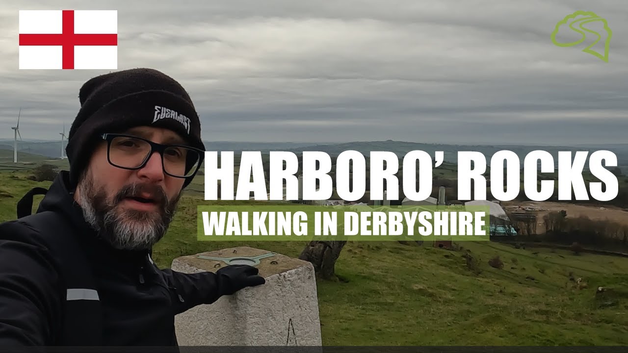 Walking Harboro’ Rocks in England’s Peak District - YouTube